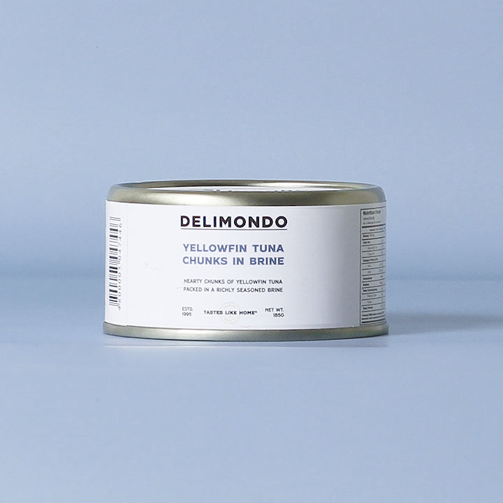 Yellowfin Tuna Chunks in Brine – Delimondo.ph