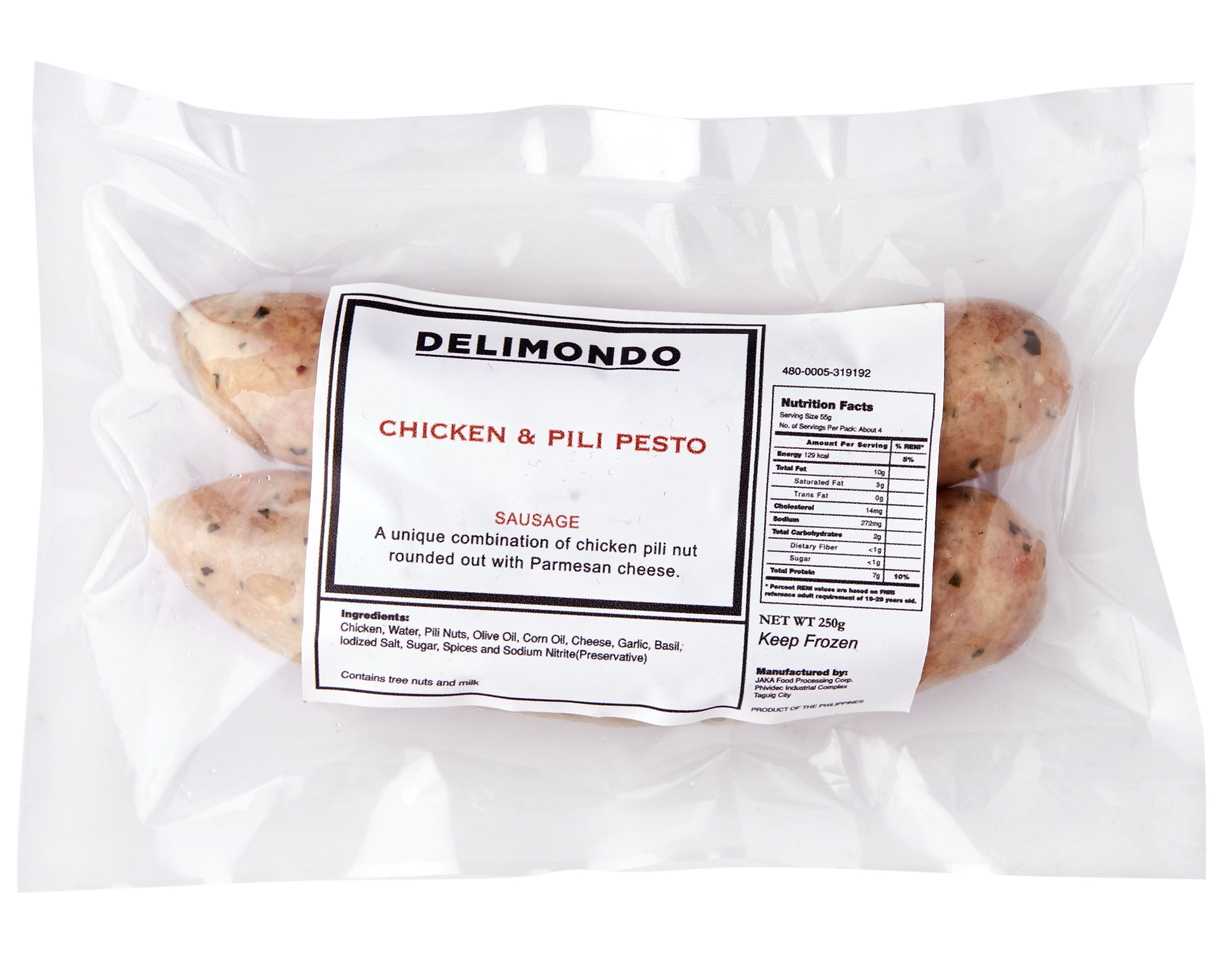 Chicken & Pili Pesto – Delimondo.ph